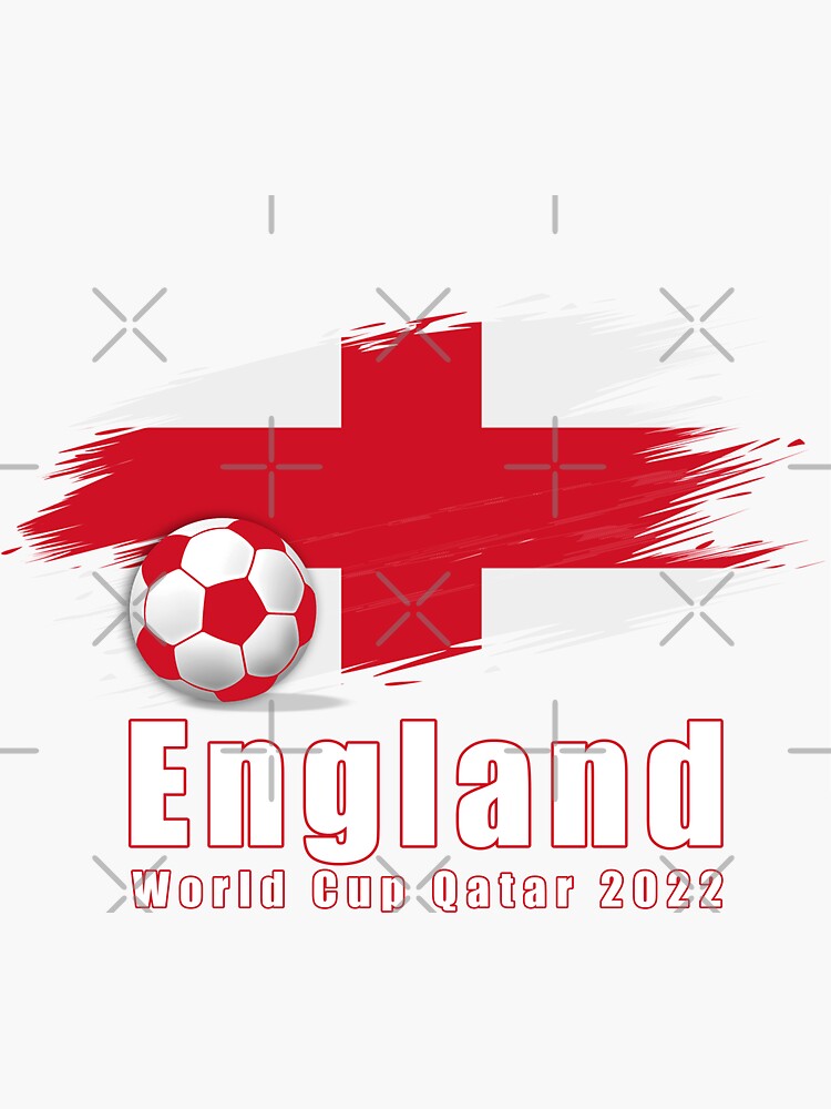 "FIFA World Cup 2022 England" Sticker for Sale by kenuli | Redbubble