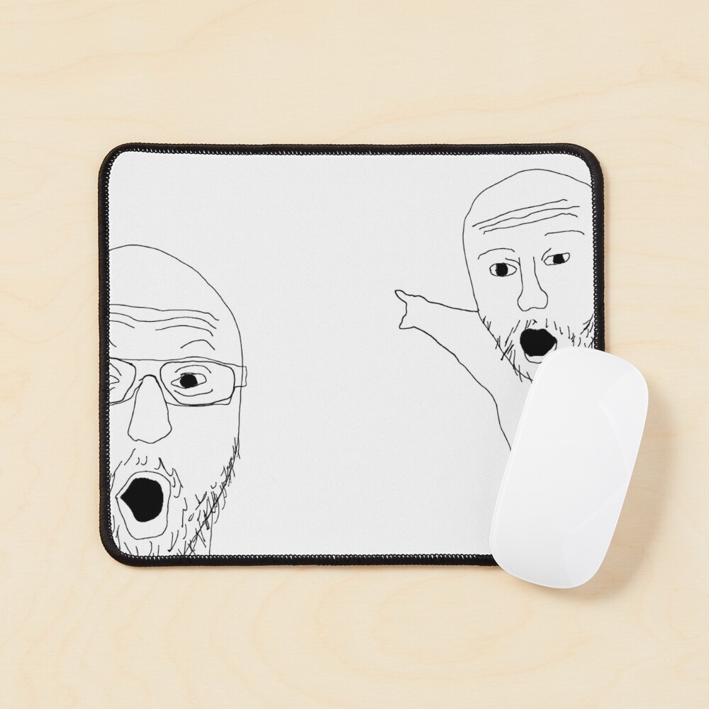 "Soyjak" Sticker for Sale by ScringyBungus | Redbubble