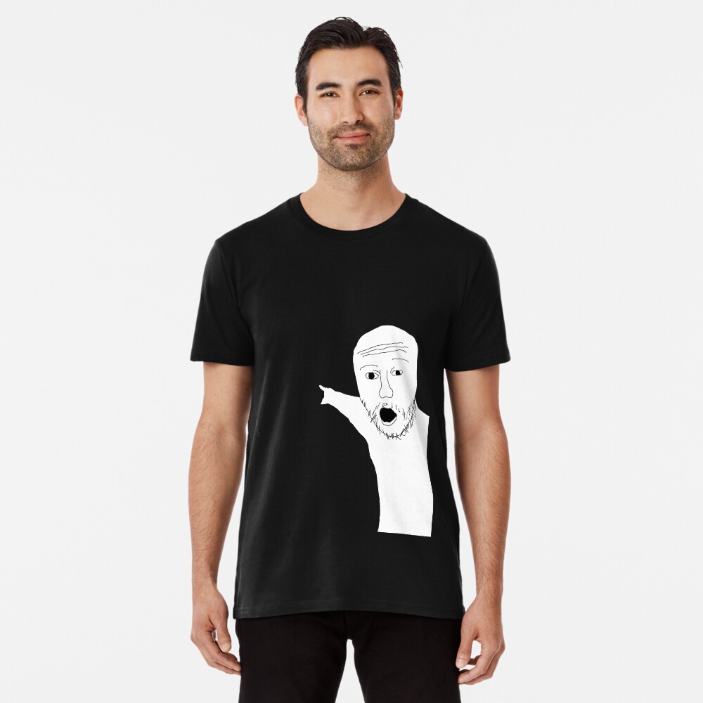 "Soyjak" Sticker for Sale by ScringyBungus | Redbubble