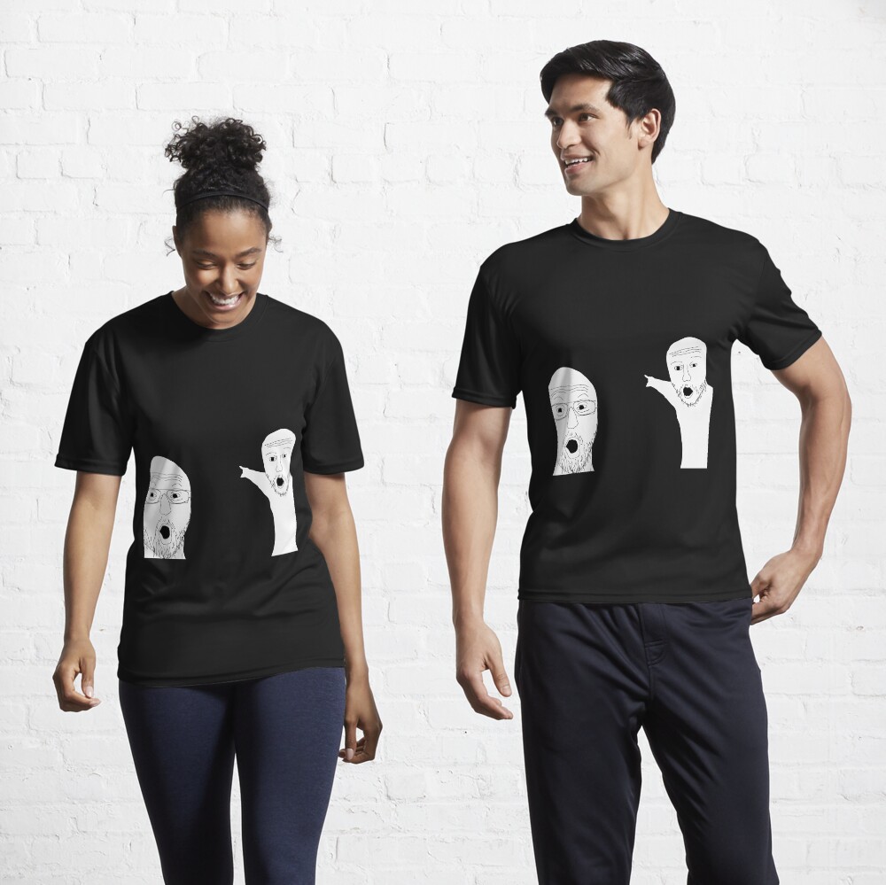 "Soyjak" Sticker for Sale by ScringyBungus | Redbubble