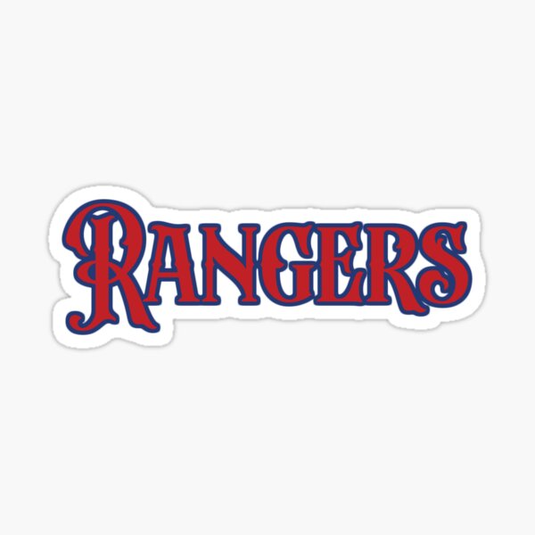 "Rangers Old West " Sticker for Sale by LockedUp | Redbubble