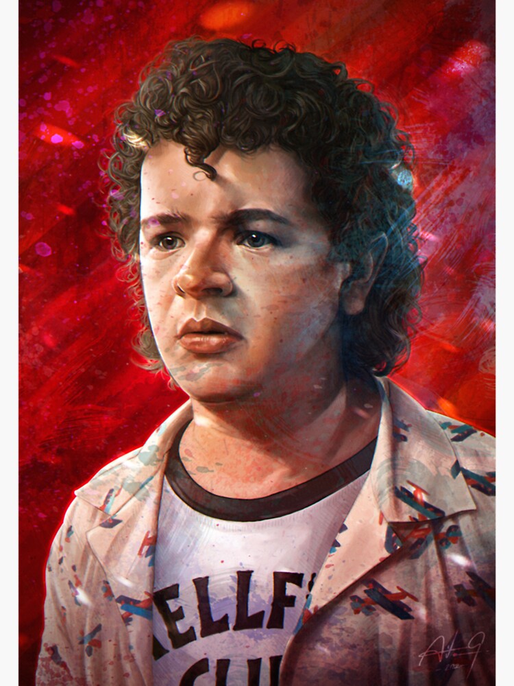 "Dustin Henderson Stranger Things " Sticker for Sale by haleypersonal ...