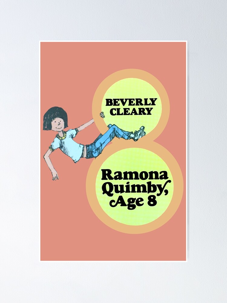 Póster «Ramona Quimby, ilustración de portada vintage clásica de ocho ...