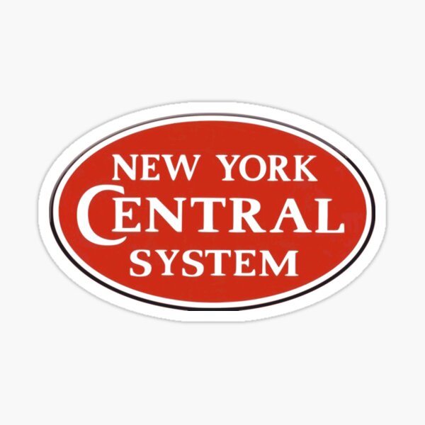 "Retro NEW YORK CENTRAL " Sticker for Sale by DLutfy | Redbubble
