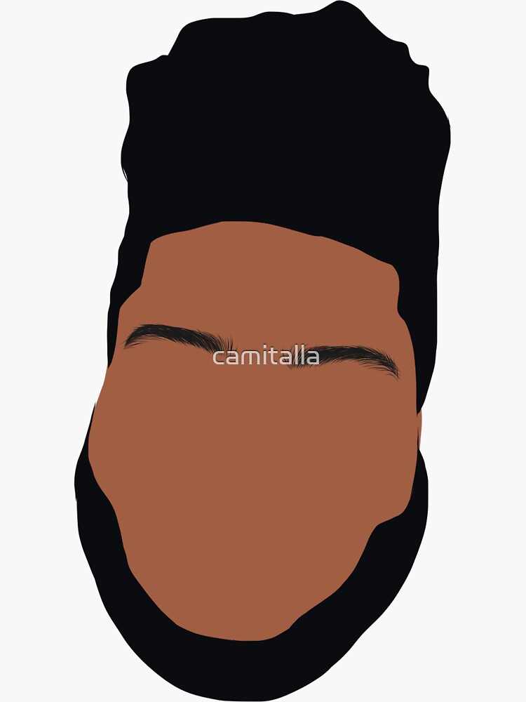 "KHALID STICKER" Sticker by camitalla | Redbubble