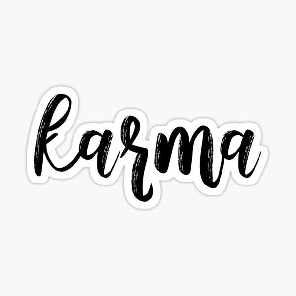 "Karma Taylor Swift" Sticker for Sale by BoldNFresh | Redbubble