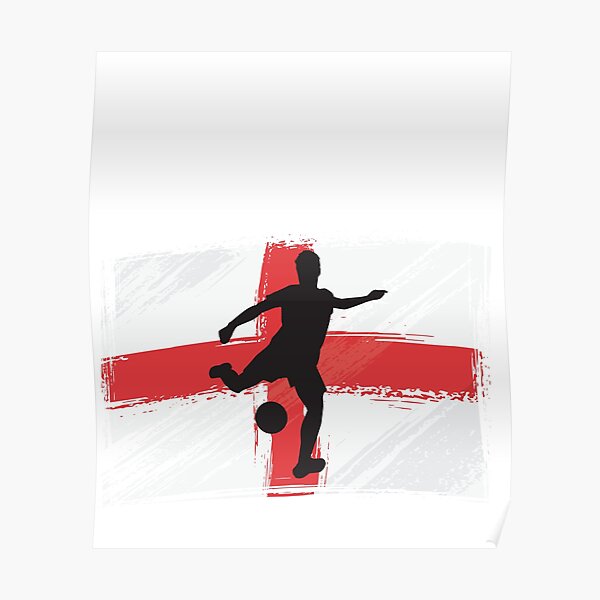 "England national soccer team" Poster for Sale by R2Dsign | Redbubble