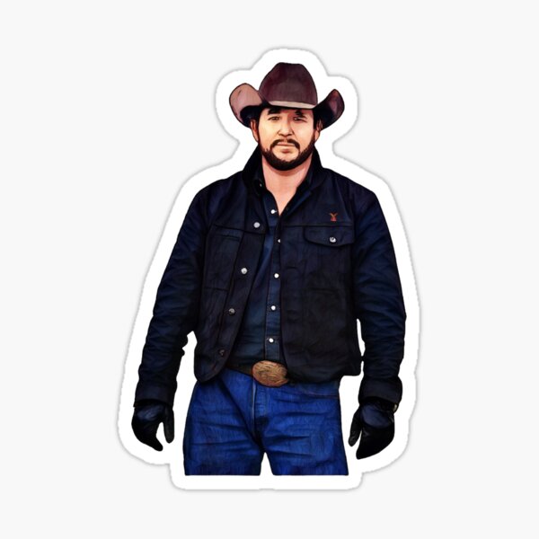 "Rip wheeler" Sticker for Sale by froggyleggs | Redbubble