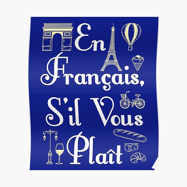 French Quote Posters | Redbubble