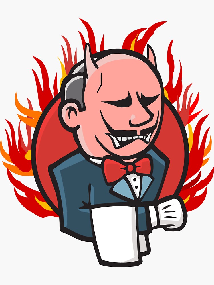 "Jenkins" Sticker for Sale by Lunik | Redbubble