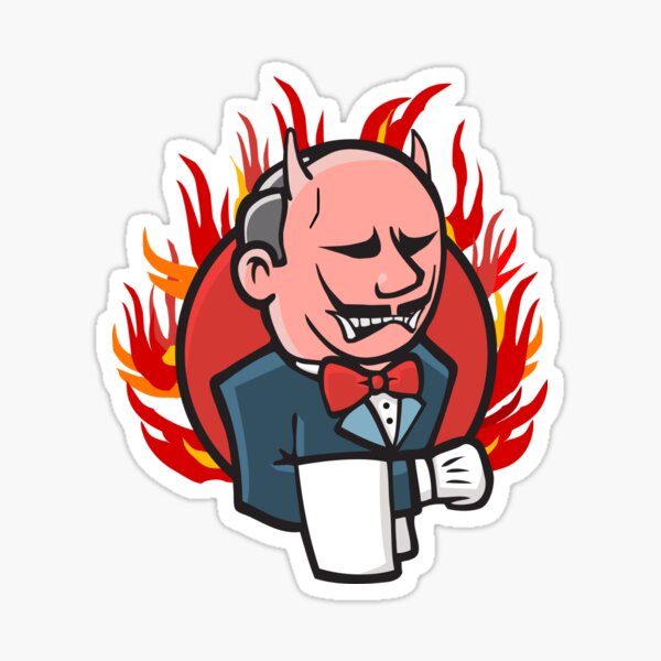 "Jenkins" Sticker for Sale by Lunik | Redbubble