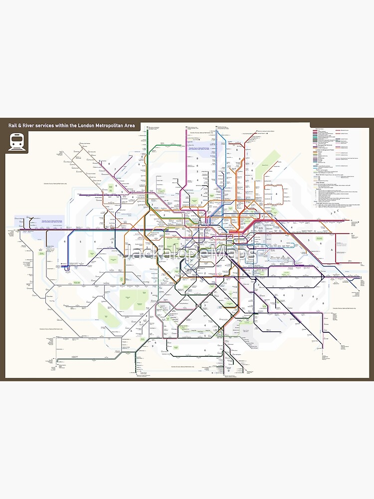 ""England: 2022/today London - Greater London rail network plan ...