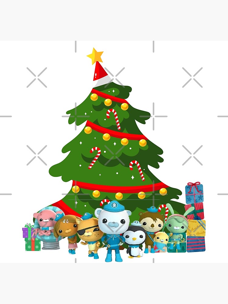 Christmas Kwazii Octonauts Poster For Sale By Nimxl Redbubble