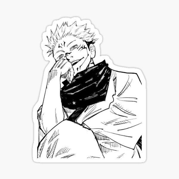 "Sukuna" Sticker for Sale by Peponji | Redbubble