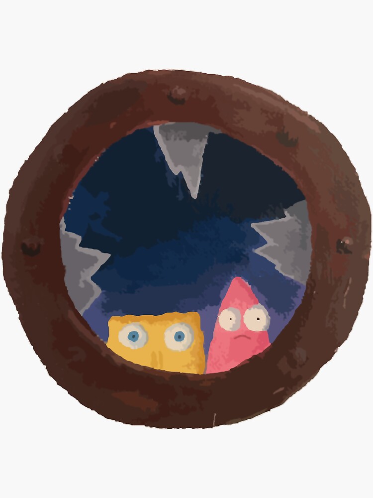 "Spongebob and Patrick- Thug Tug" Sticker for Sale by CoolOldStyled ...
