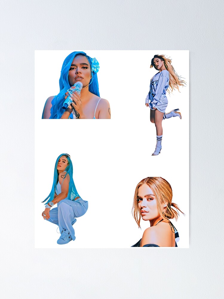 "Karol G Sticker Pack " Poster for Sale by loyalistwhiz | Redbubble