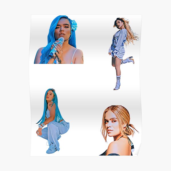 "Karol G Sticker Pack " Poster for Sale by loyalistwhiz | Redbubble