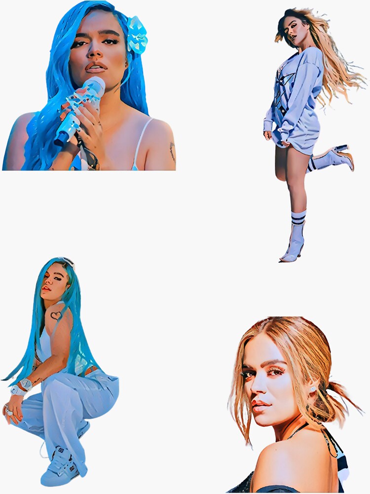 "Karol G Sticker Pack " Sticker for Sale by loyalistwhiz | Redbubble