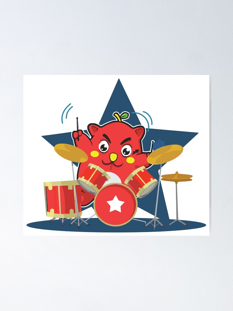 "Nyango Star - Nyango Star Drums" Poster for Sale by Febry-Art | Redbubble