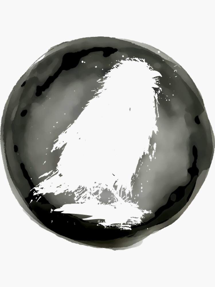 "Raven Lunar Moon Crow Bird Dark G T-ShirtLunar Raven Norse Mythology ...