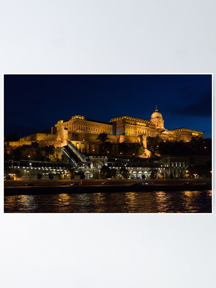 "Buda Castle from the Danube" Poster by tomg | Redbubble