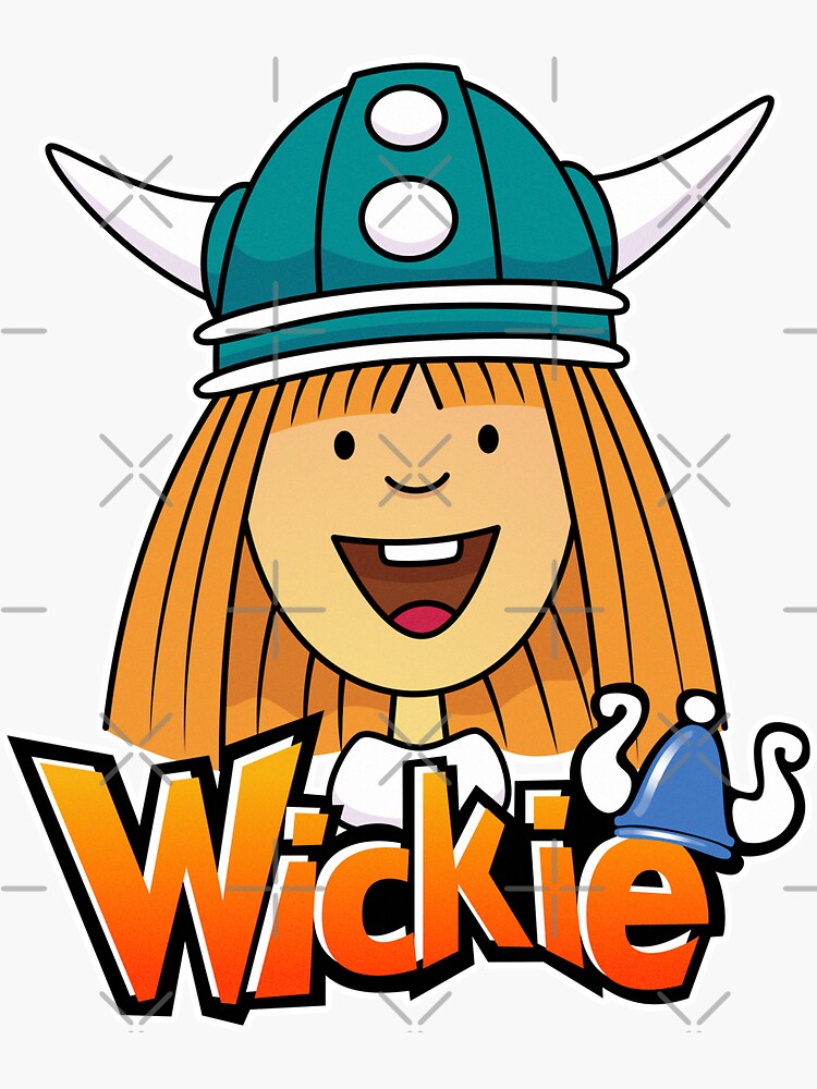 "wickie viking" Sticker for Sale by B-MOVIES | Redbubble