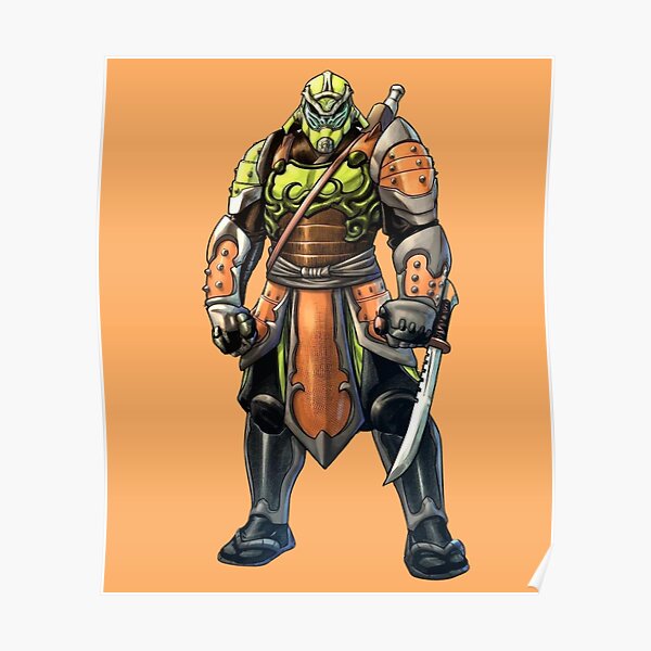 "Iron Samurai Warrior " Poster for Sale by efoze | Redbubble