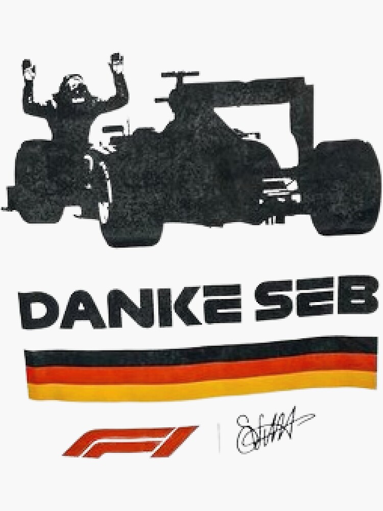 "DANKE SEB " Sticker for Sale by AFLShoop | Redbubble