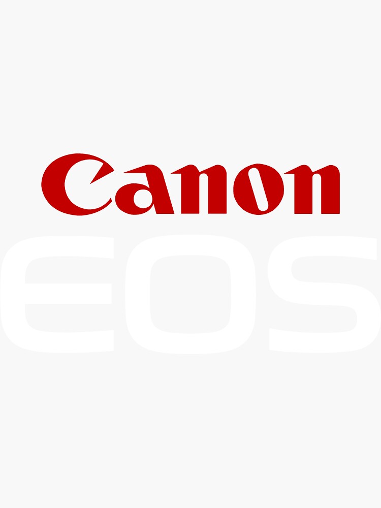 "Classic EOS Canon Design" Sticker for Sale by umaisoshu | Redbubble