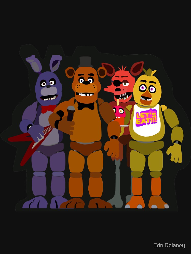 T-shirt « FNAF Cast », par montrealorbust | Redbubble