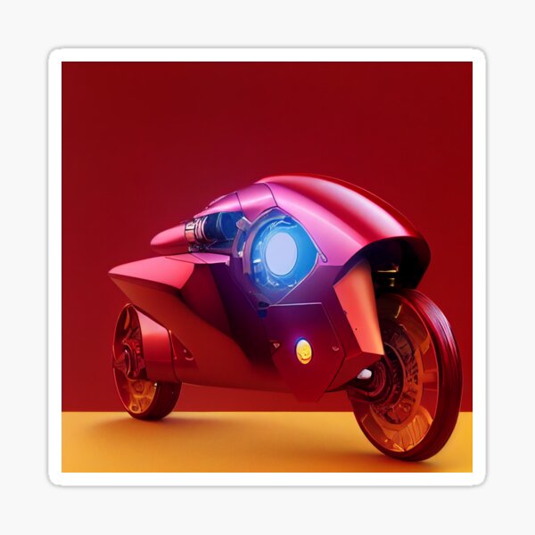 "futuristic superbike" Sticker for Sale by beluxe | Redbubble