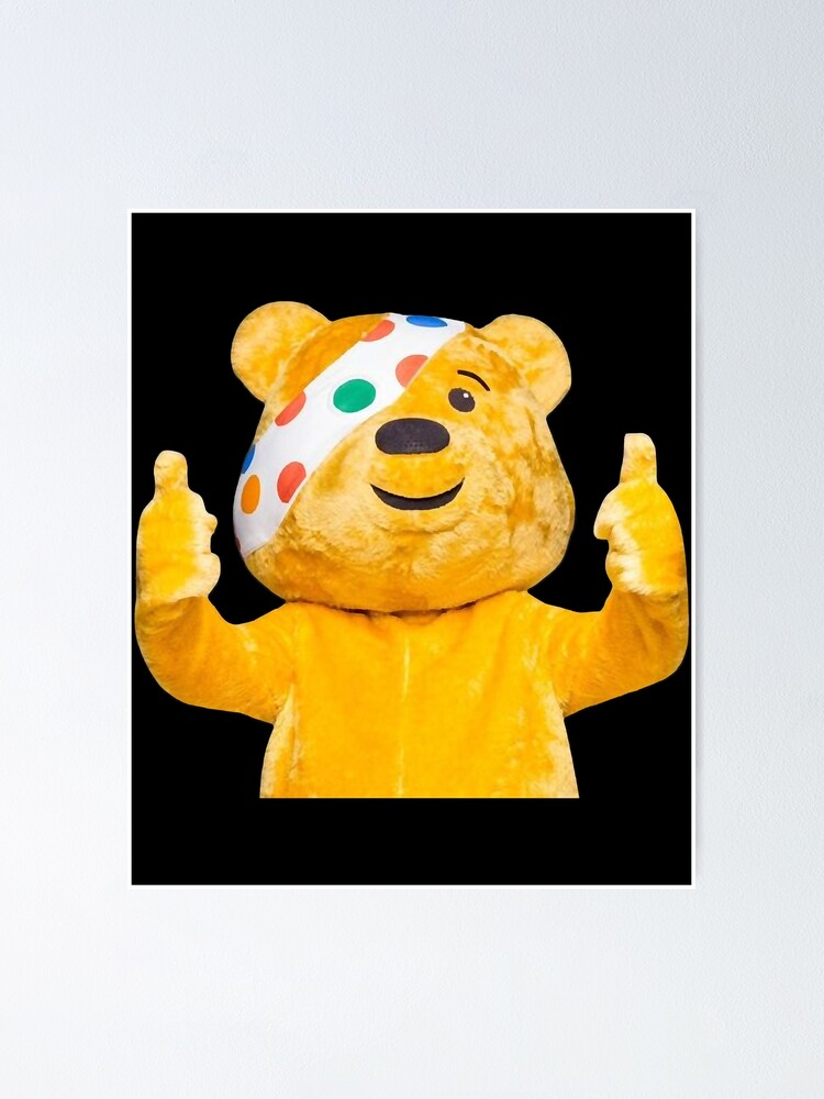 "Children in Need Pudsey 2022 " Poster for Sale by TrendySpotlight ...