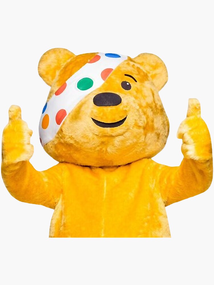 "Children in Need Pudsey 2022 " Sticker for Sale by TrendySpotlight ...