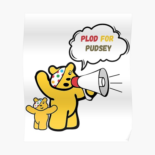 "Children in Need Pudsey 2022 " Poster for Sale by TrendySpotlight ...