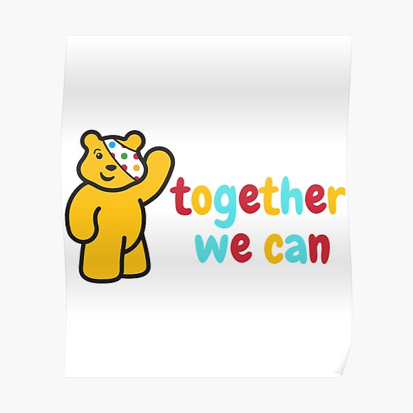 "Children in Need Pudsey 2022 " Poster for Sale by TrendySpotlight ...