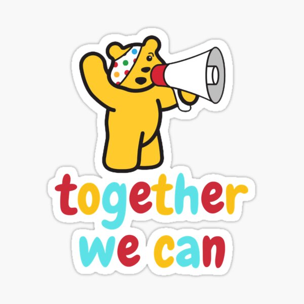 "Children in Need Pudsey 2022 " Sticker for Sale by TrendySpotlight ...