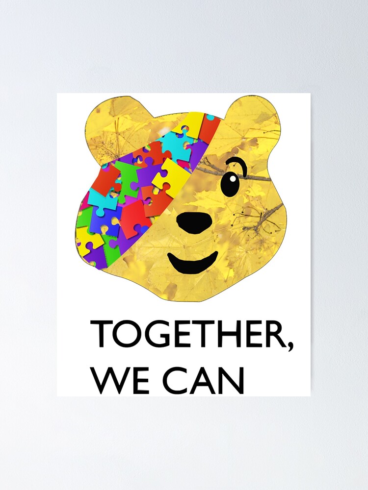 "Children in Need Pudsey 2022" Poster for Sale by TrendySpotlight ...