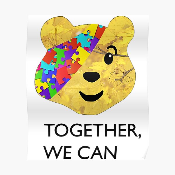 "Children in Need Pudsey 2022" Poster for Sale by TrendySpotlight ...