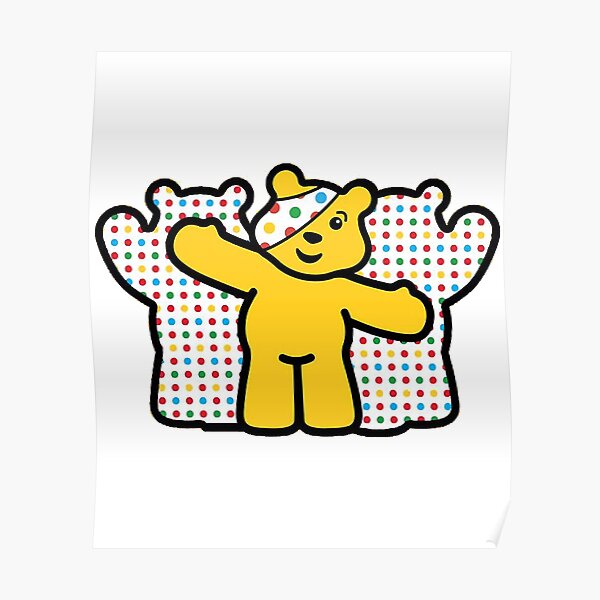 "Children in Need Pudsey Bear - Pudsey Bear 2022 - Blush Bear - Pudsey ...