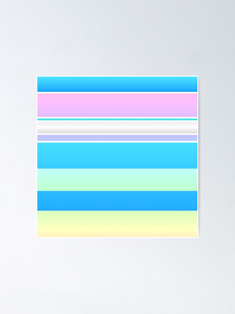 "January color palette | January colour combination" Poster for Sale by ...
