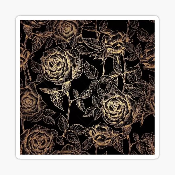 "GOLDEN EDGE" Sticker for Sale by Gehan3 | Redbubble