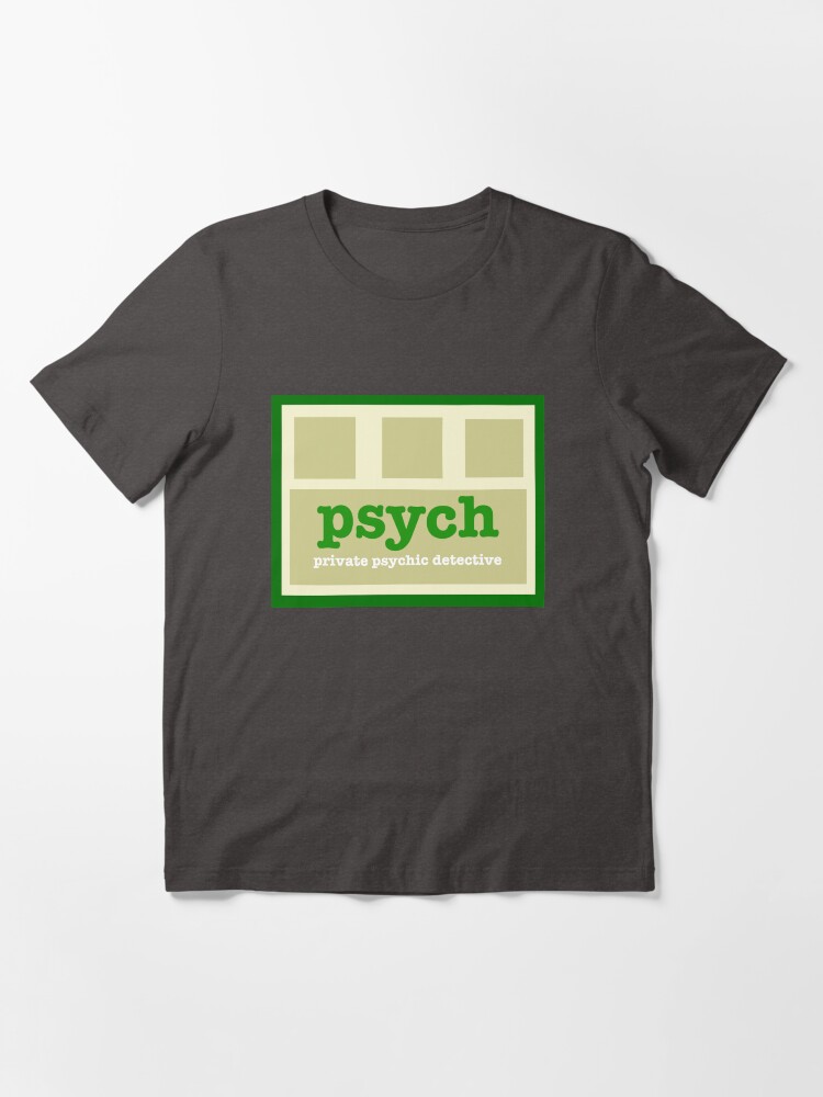 "psych" T-shirt for Sale by ilovepsych | Redbubble | psych t-shirts ...