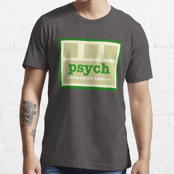 "psych" T-shirt for Sale by ilovepsych | Redbubble | psych t-shirts ...