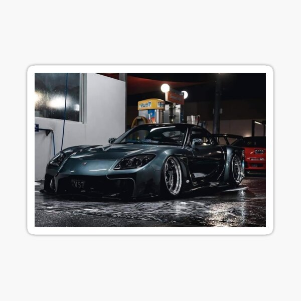 "Dark blue veilside Rx7 FD" Sticker for Sale by shanilhasantha | Redbubble
