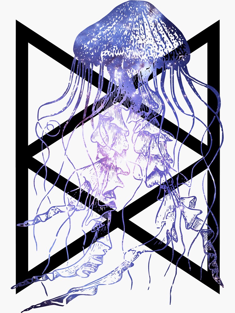 "Bureau of Balance + Voidfish The Adventure Zone Symbol" Sticker for ...