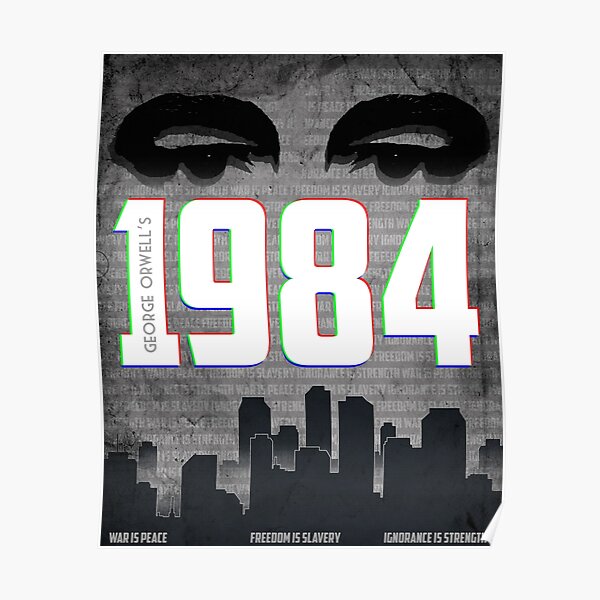 1984 Orwell Posters | Redbubble