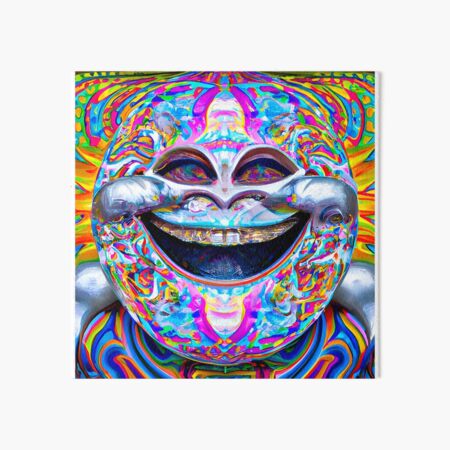 "Alien Cheshire Cat - Trippy Psychedelic Art" Art Board Print for Sale ...