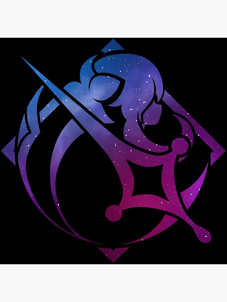 "The Traveler Lumine Abyss logo - Genshin Impact" Poster for Sale by ...