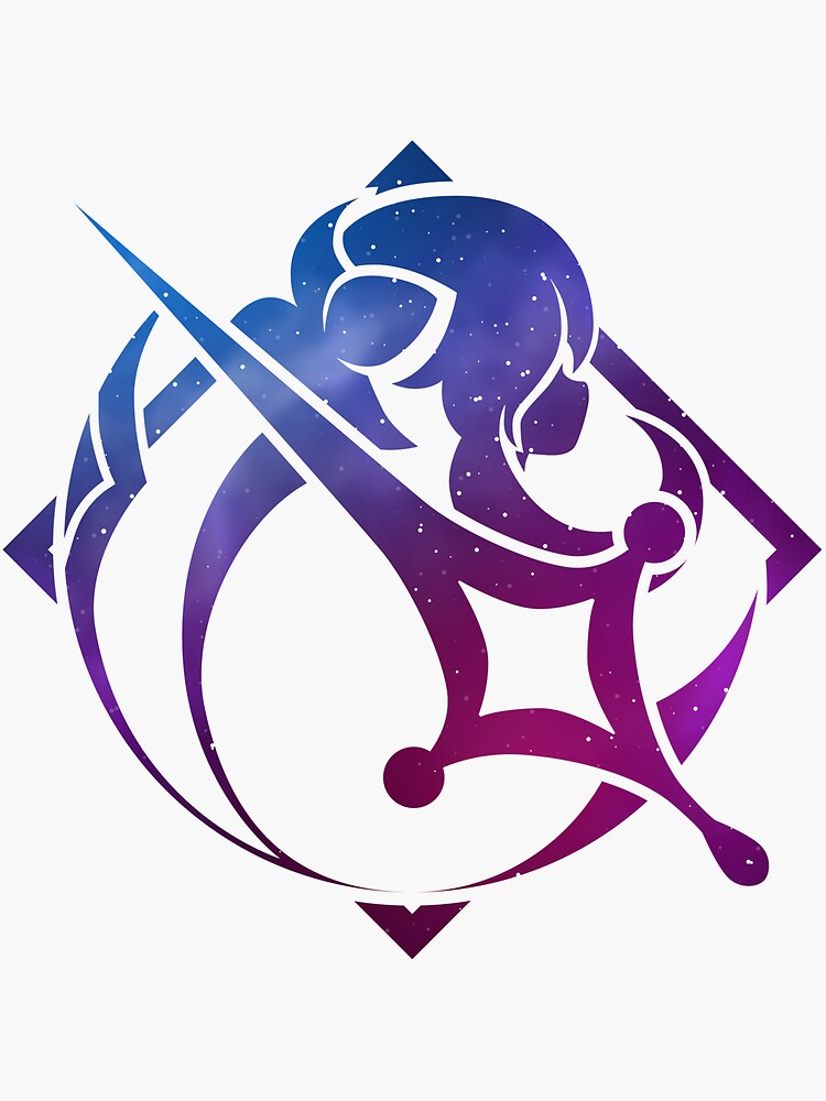 "The Traveler Lumine Abyss logo - Genshin Impact" Sticker for Sale by ...