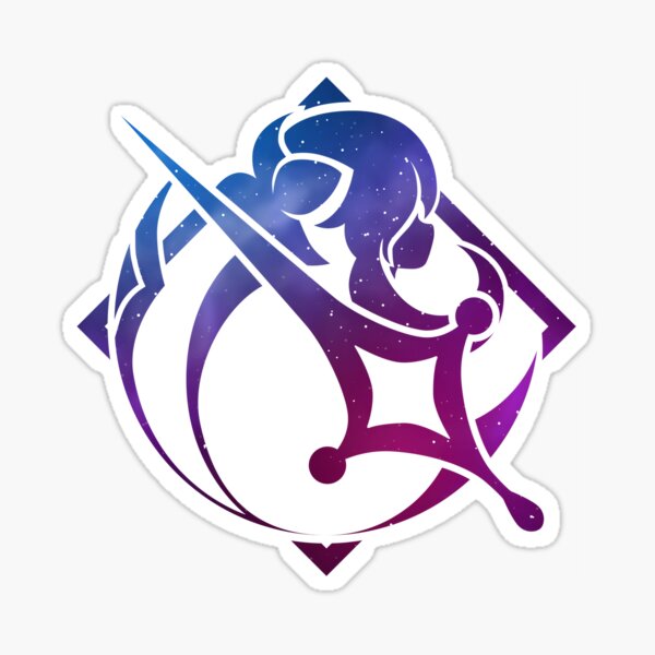 "The Traveler Lumine Abyss logo - Genshin Impact" Sticker for Sale by ...